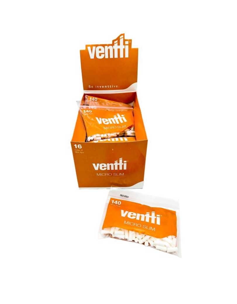 Ventti Filters Micro Slim Orange (Box of 12) - 20 Boxes - Cheap Smokes